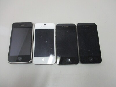Lot of 4 Untested Apple iPhones Model # A1332, A1303,A1287 | eBay