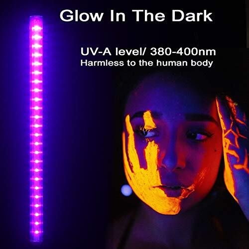 USB Black Light Bar, 10W 1ft T5 Portable UV LED Blacklight Tube Glow in The D... 757233457223 | eBay