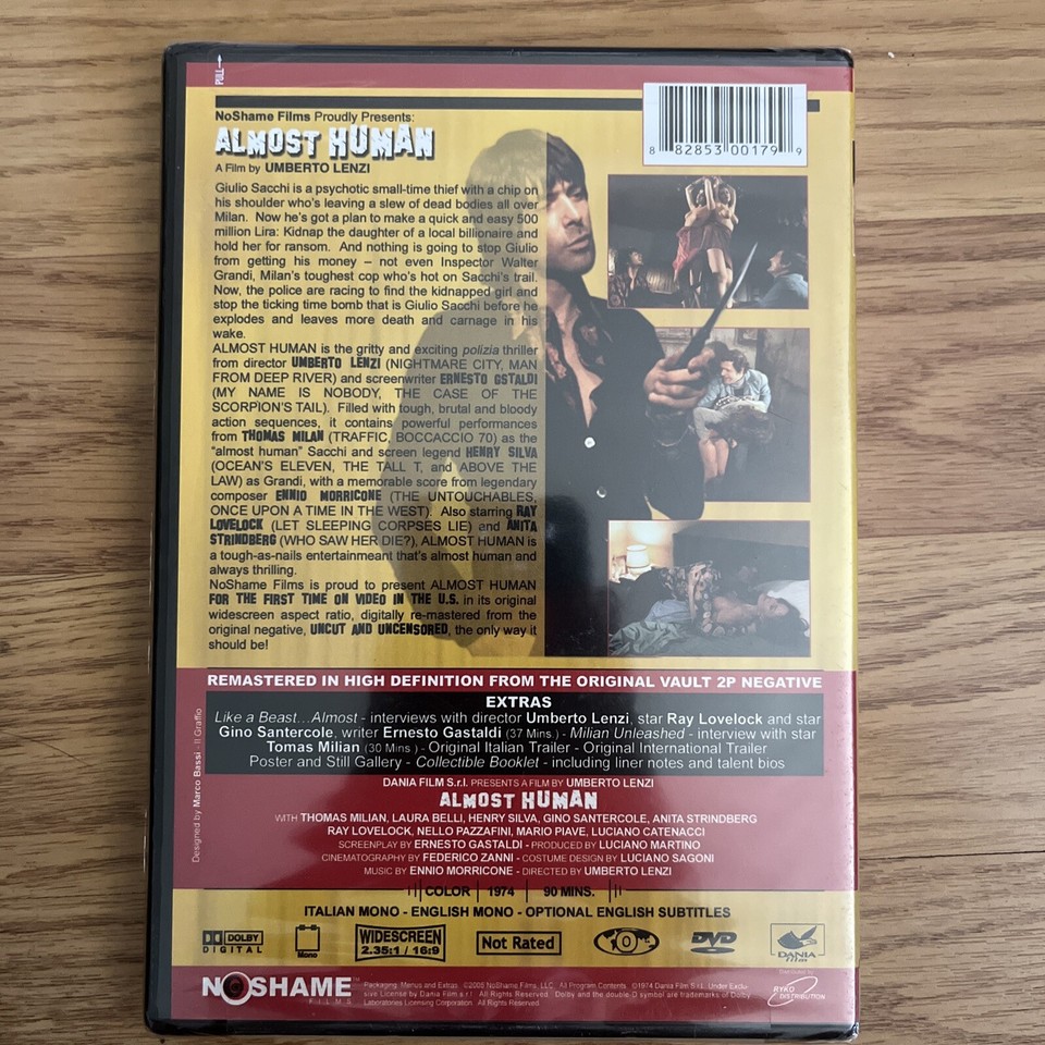 Almost Human (DVD, 2005, Uncut) NEW SEALED 882853001799 | eBay