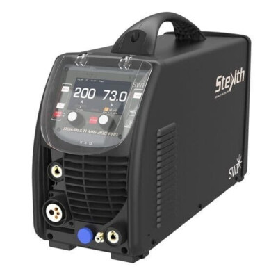 SWP Stealth Digi Mig 200 AC / Dc Tig 4-IN-1 Soudure Machine Complet ...
