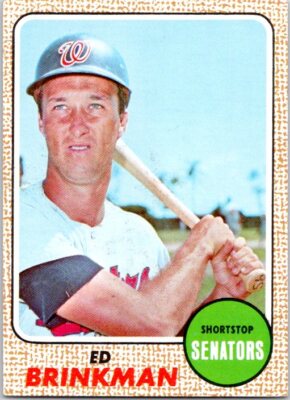1968 Topps #49 Ed Brinkman EX-EXMT | eBay