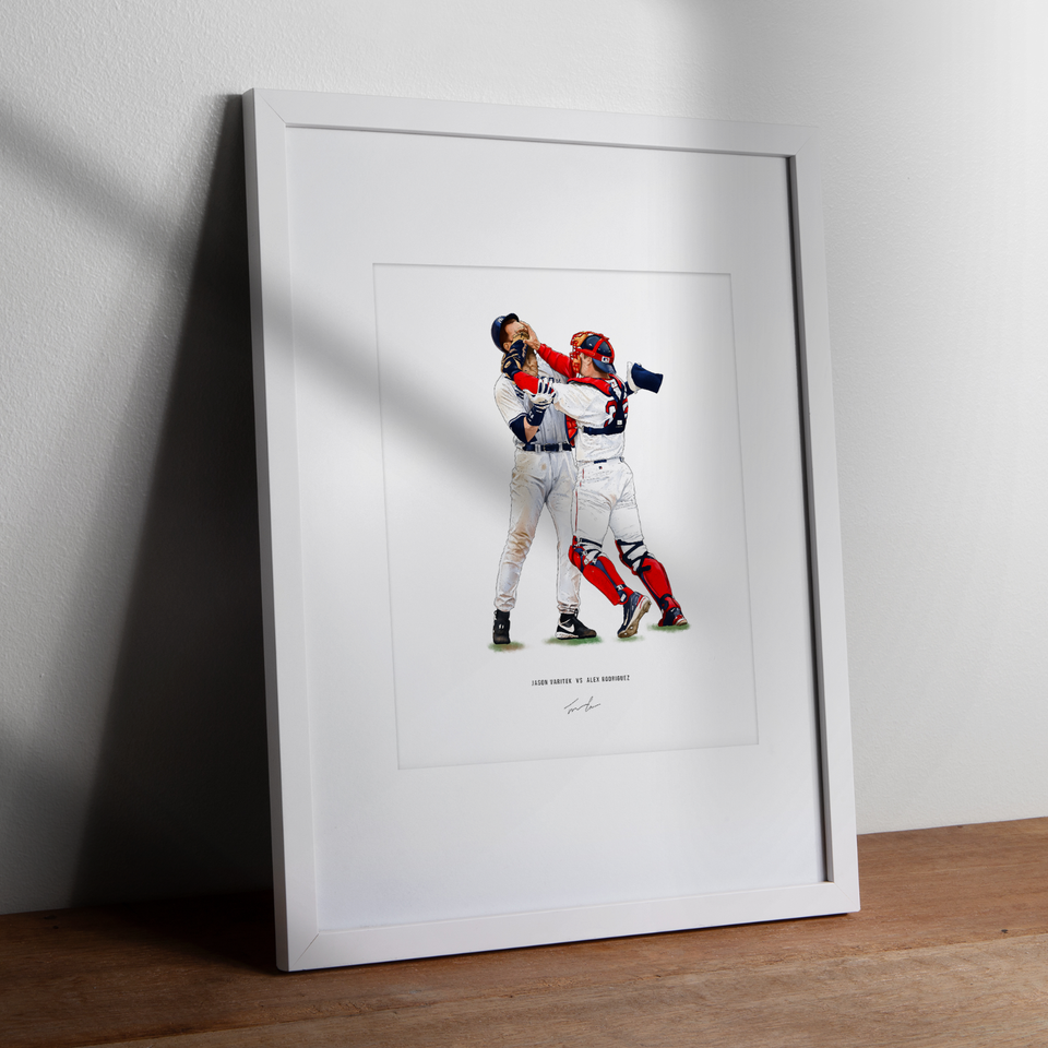 Jason Varitek Alex Rodriguez ARod Fight 8x10 Print Yankees Red Sox ...