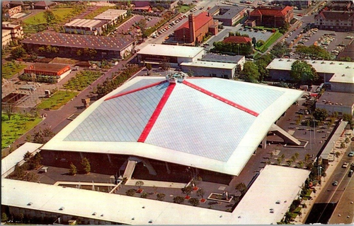 1950'S. COLISEUM. SEATTLE CENTER. SEATTLE, WASHINGTON. POSTCARD FX19 | eBay
