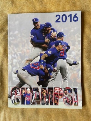 Chicago Cubs Champs 2016 Champs Only, INC. MLB Book Program Guide | eBay