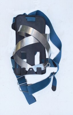 1960's HEALTHWAYS SINGLE 72 cf TANK BACKPACK- UNUSUAL CRISSCROSS ...