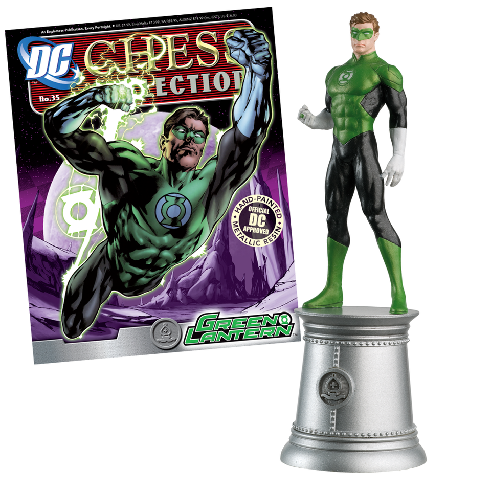 Eaglemoss DC Comic Collection SET 2 Chessboard and full 32 set pieces ...