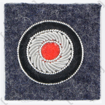 Bullion Cockade Luftwaffe Officer Blue - Repro WW2 Pilot German Badge ...