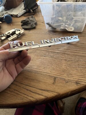 1963-1964 Corvette Fuel Injection Fender Emblem - Original | GM ...