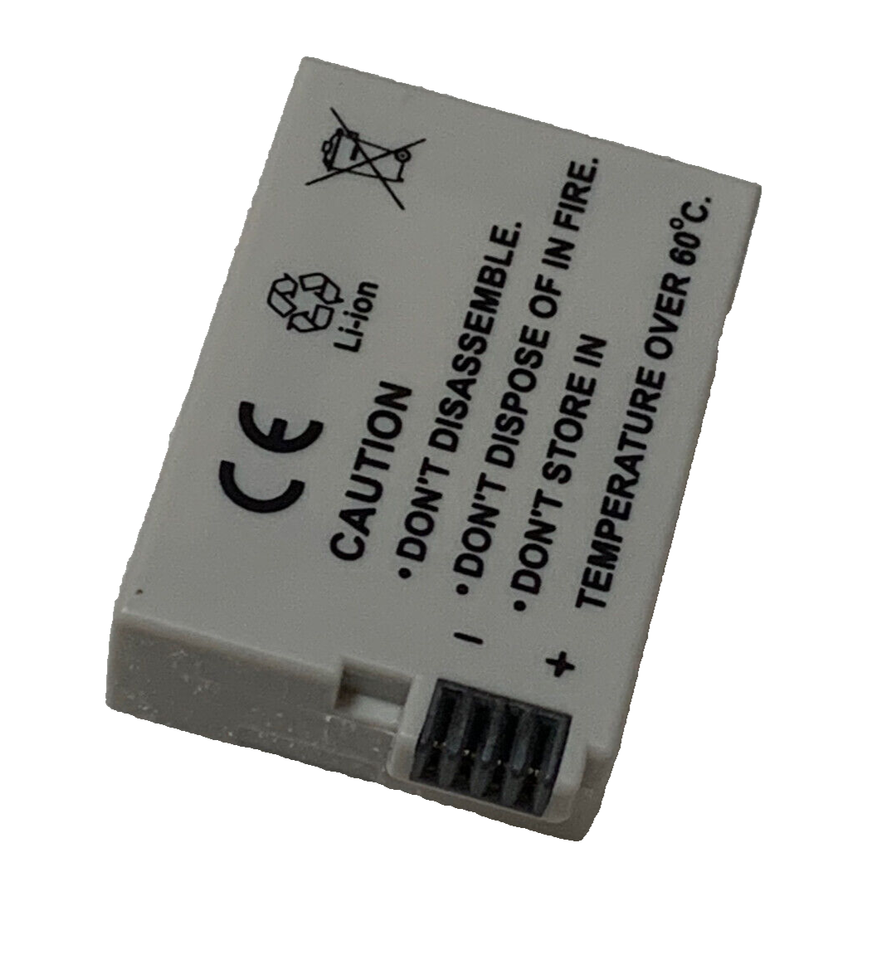 Battery 1200mAh Type LP-E8 for Canon EOS 550D 600D 650D, EOS Kiss X4 X5 ...