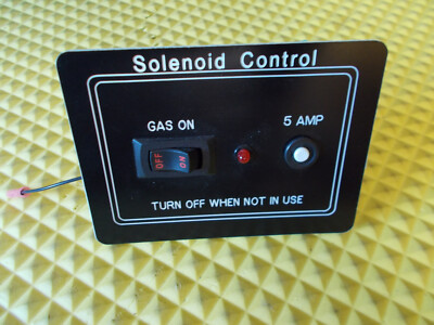 LPG Solenoid Control Panel - Marine 93156 - PB2555 | eBay