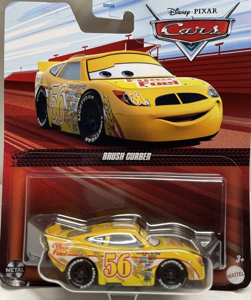 DISNEY PIXAR CARS FIBER FUEL #56 A.K.A BRUSH CURBER | eBay