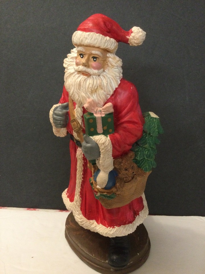 Lot Of 4 Traditions Porcelain Collections Santa Claus Figurines- China ...