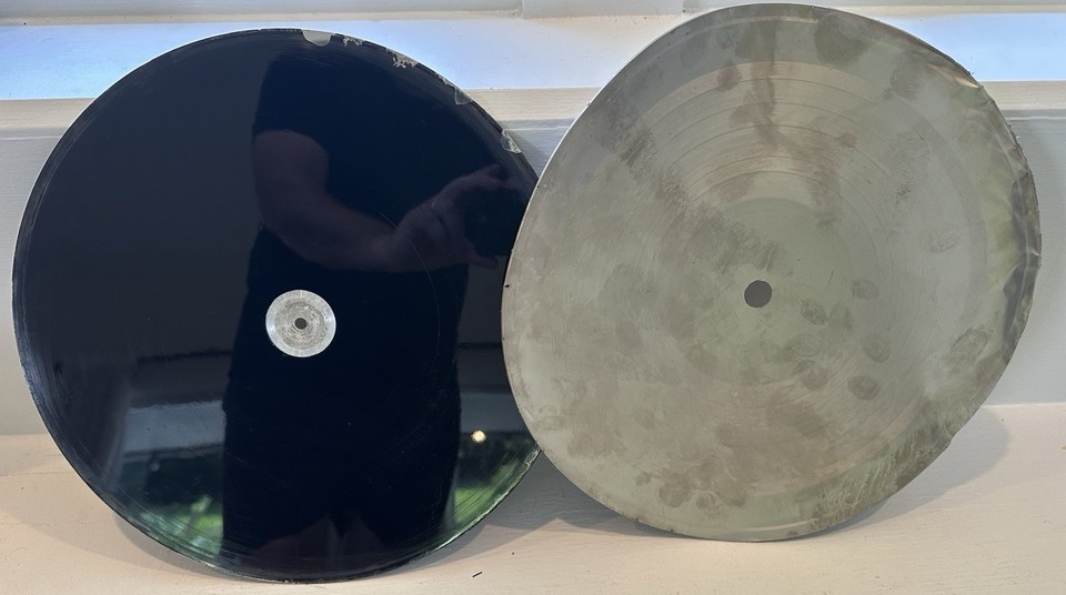 Mega Rare Metal Stamper Set For Led Zeppelin III 1970 German Press ...