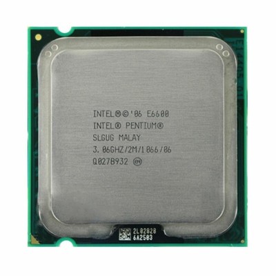 Intel Pentium Dual-Core E6600 CPU SLGUG CPU 3.06GHz 2M LGA 775 Processor | eBay
