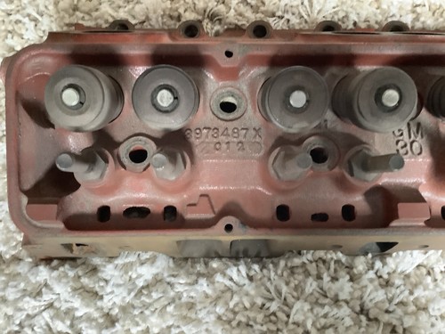 NOS Yes Chevrolet Bare CYL Head Small Block Chevy 487x Single for sale ...