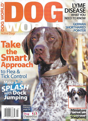 Dog World Magazine German Shorthaired Pointer Dock Jumping Lyme Disease ...