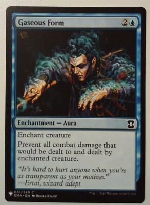 Gaseous Form *Common* Magic MtG x1 Mystery Booster | eBay