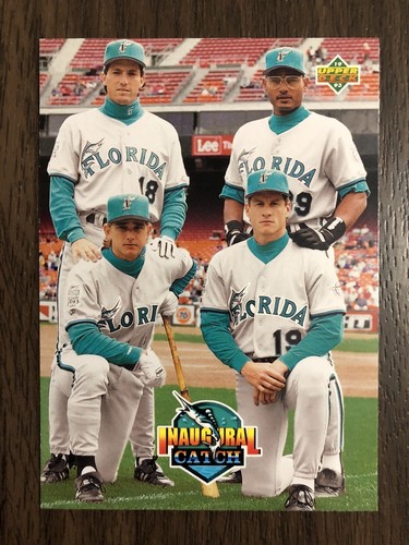 Miami Florida Marlins 1993 Upper Deck Inaugural Catch #479 - Team Stars ...