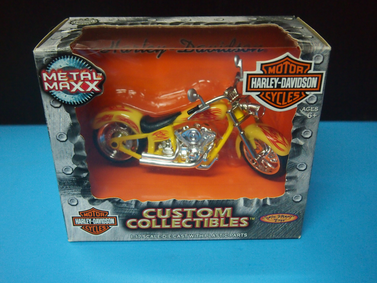 METAL MAXX HARLEY DAVIDSON FLSTF FAT BOY MOTORCYCLE 1:17 | eBay