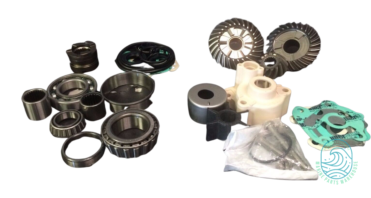 Aftermarket Yamaha 90 HP 3-cyl Lower Unit Rebuild Kit 1988-2006 for ...