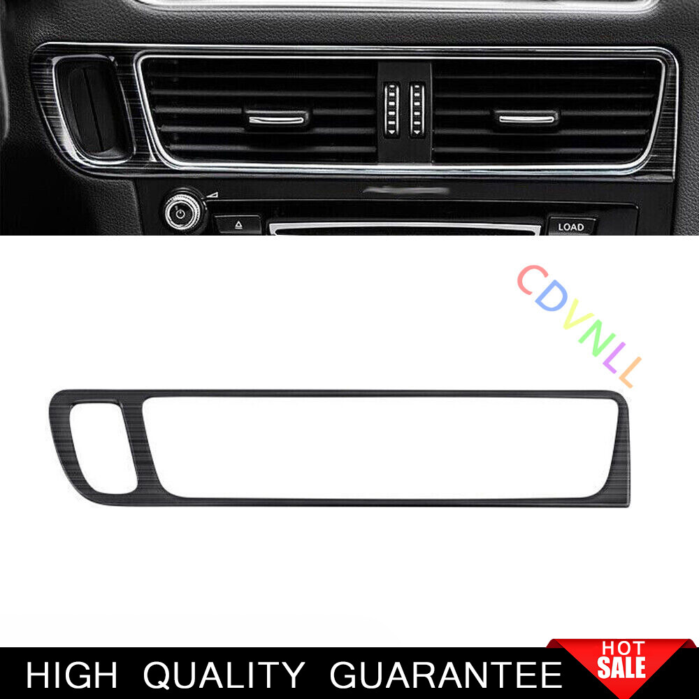 Fit For Audi Q5 2009-2017 Black Titanium Central Console Air Outlet ...