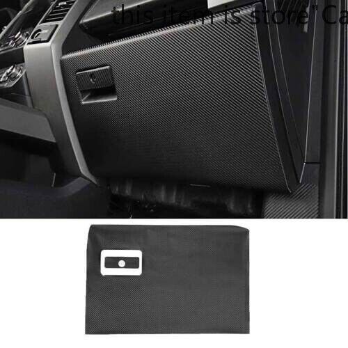 For Ford F-150 Raptor 2015-2020 Carbon Fiber Co-Pilot Handle Box Anti ...