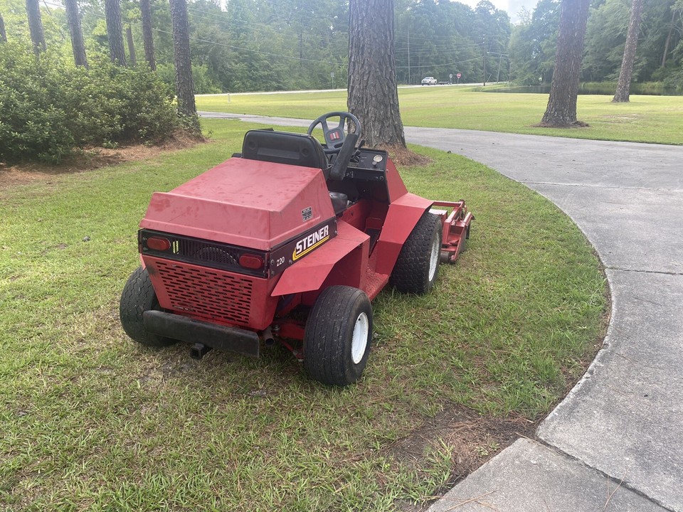 STEINER 220 TRACTOR MOWER WITH DECK | eBay