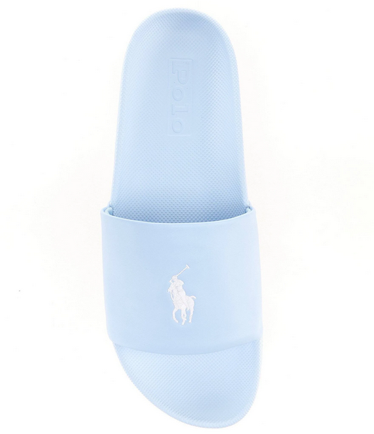 POLO RALPH LAUREN CAYSON MEN'S SLIDES COLOR ELITE BLUE SIZE 13D NIB | eBay