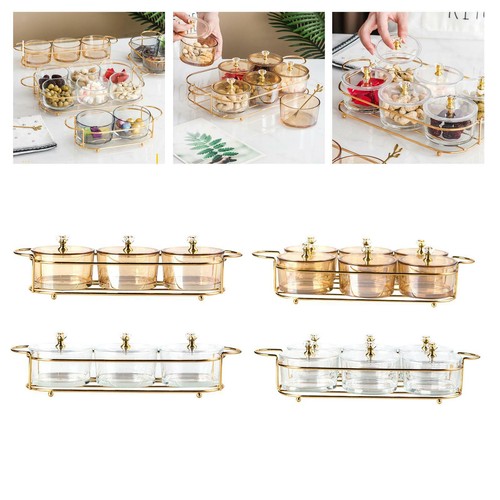 Condiment Tray Glass Divider Plate Tray for | eBay Australia