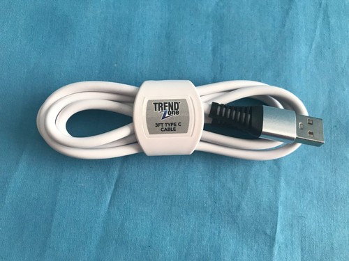 New Trend Zone White 3 Foot Type C Cable USB Charging Cord Item No ...