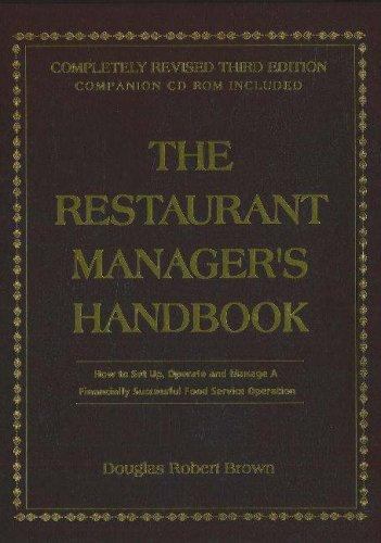 Restaurant Manager's Handbook : How to Set up, Operate, and Manage a ...