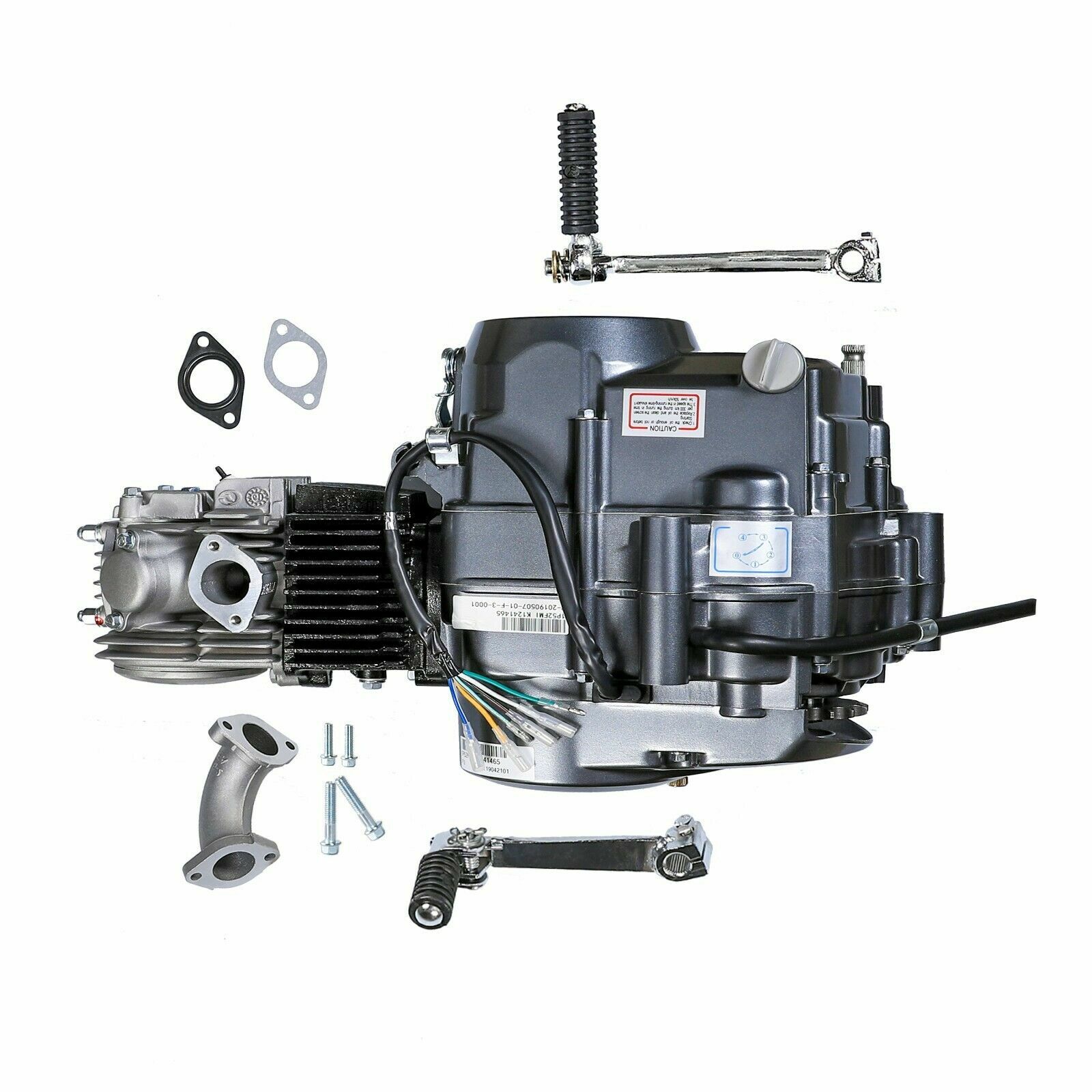 Lifan 125cc Kick Start Engine Motor for CRF50 CT110 CRF70 Z50 ATC70 Pit ...