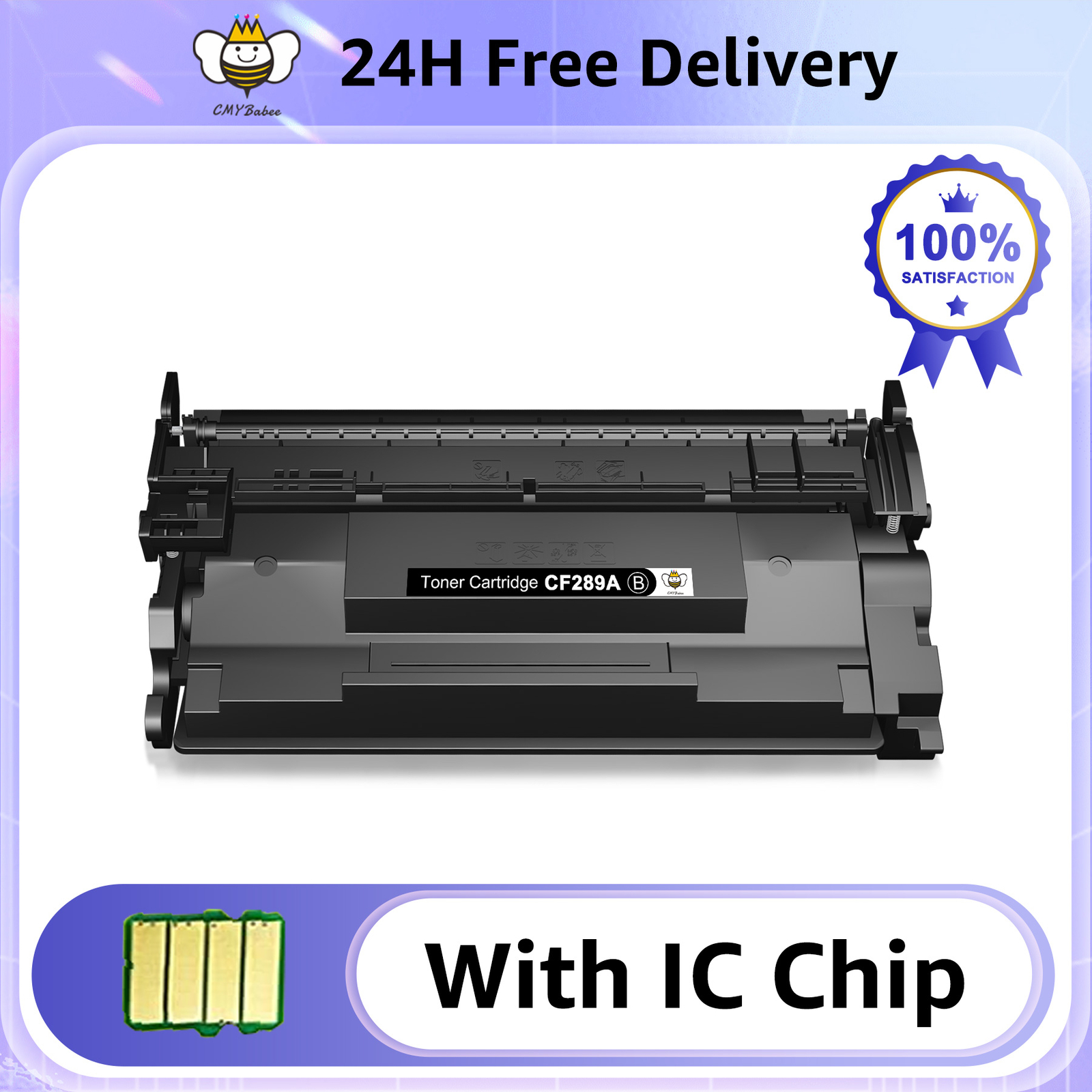 1 Pack With Chip Toner CF289A 89A Compatible for HP M507dn M528f MFP ...