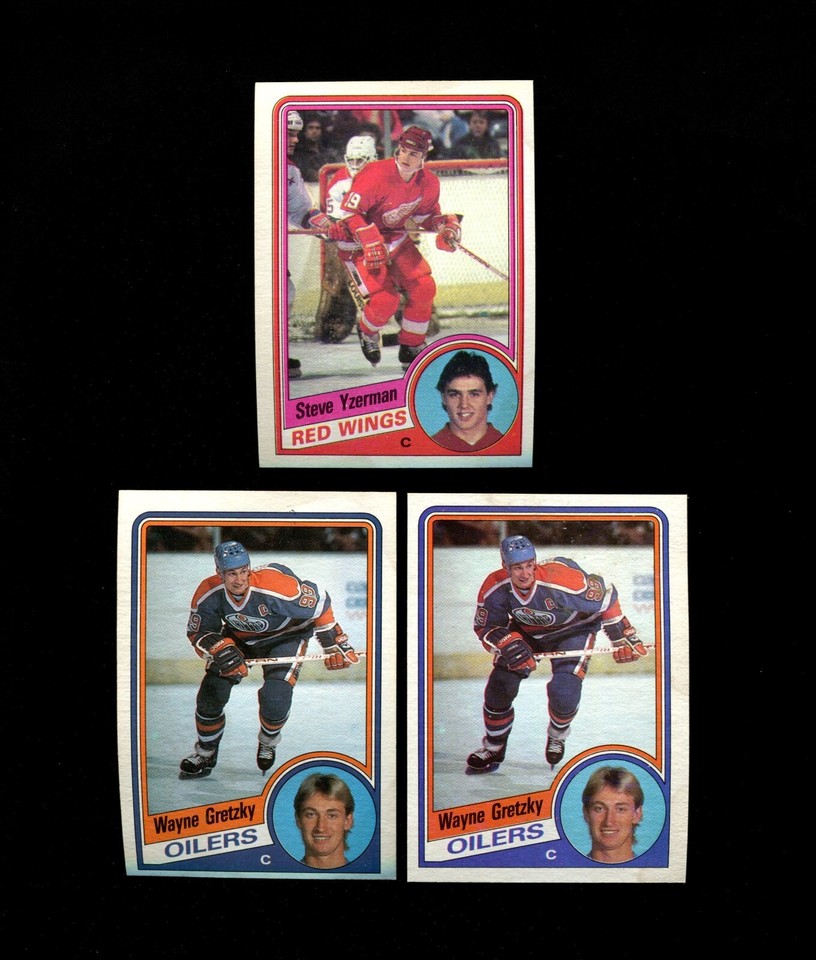 1984 TOPPS HOCKEY LOT OF 1 COMPLETE SET & 1 NEAR COMPLETE SET NM ...