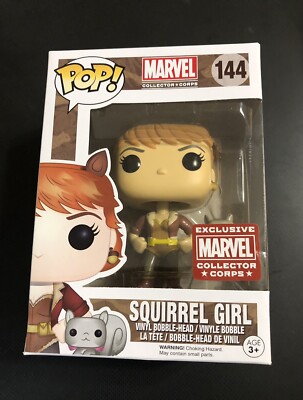 Squirrel Girl Pop Funko Pop 144 Marvel Collectors Corps Exclusive BRAND ...