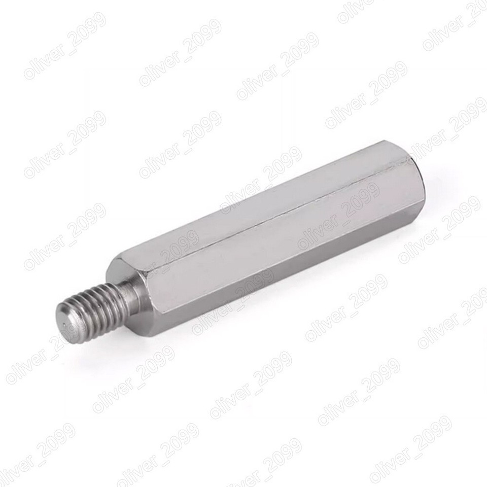 Male-Female 304 Stainless Steel Hex Column Standoff Support Spacer M2.5 ...