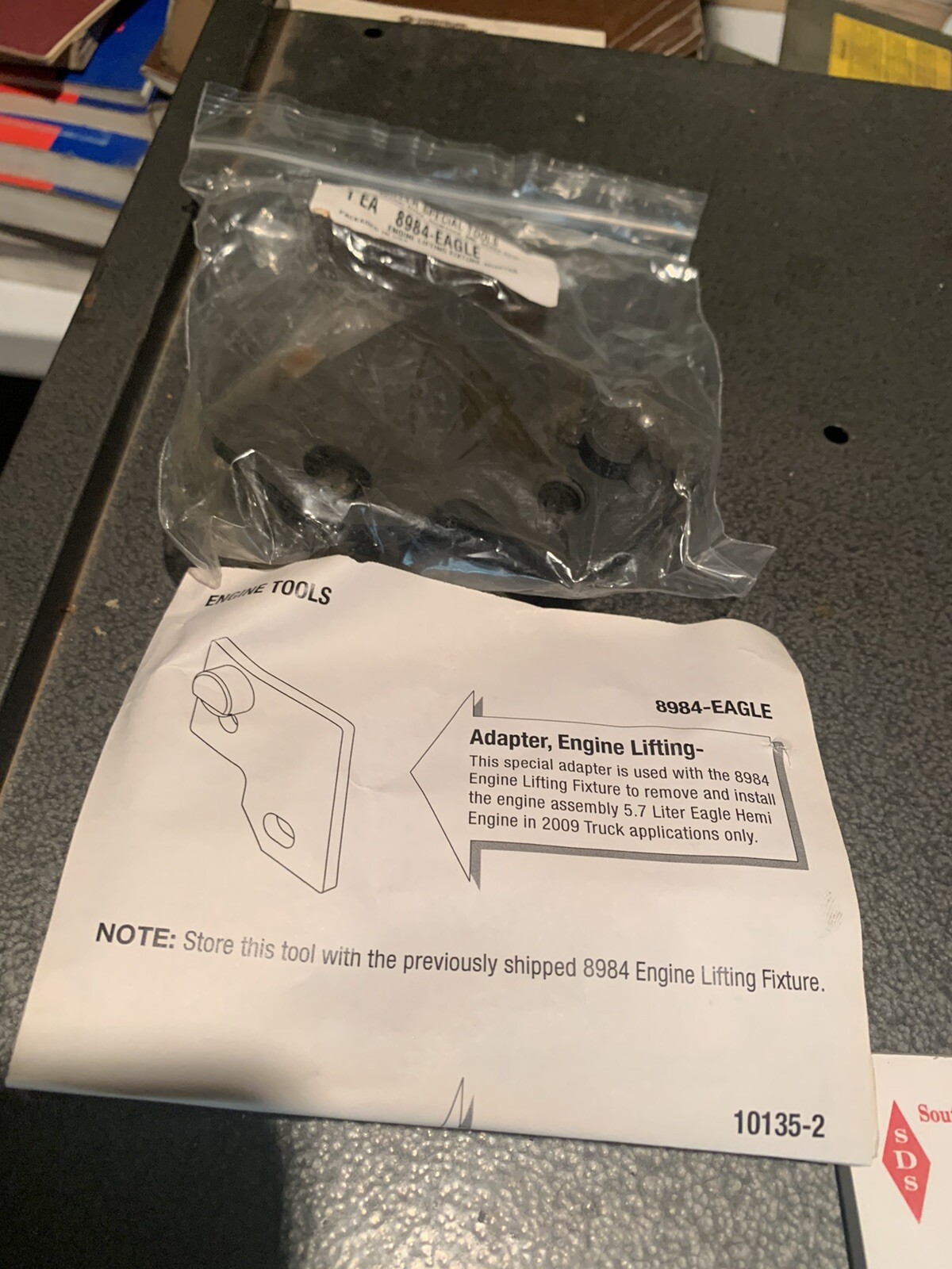 Dodge Chrysler Miller Special Tool 8984-UPD 8984 Engine Lift Bracket 5 ...