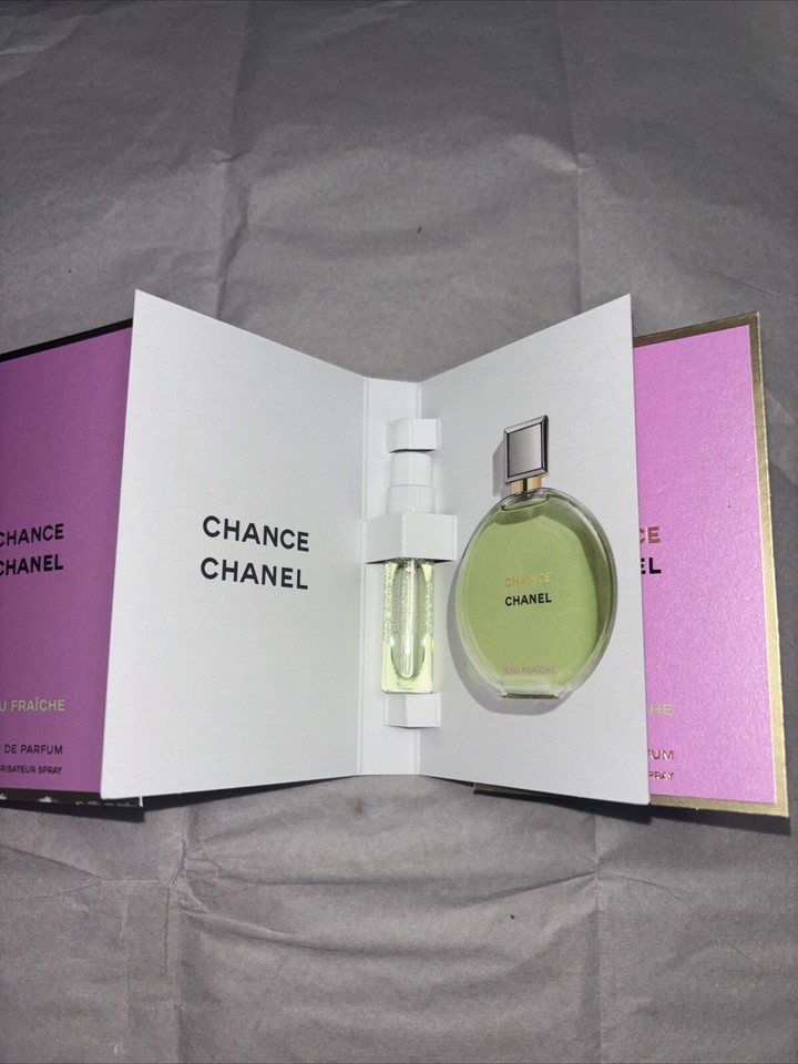 Chanel Chance Eau Fraiche Eau de Parfum sample spray 3 Qty 1.5 ml/.05 ...