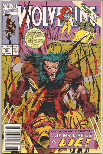 WOLVERINE #49 – COMIC NEWSSTAND EDITION - 1991 | eBay