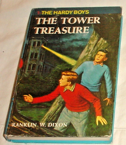 The Tower Treasure The Hardy Boys #1 Hardcover Book Franklin W Dixon HC ...