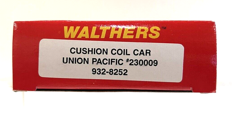 N Scale Walthers 932-8252 Union Pacific UP Cushion Coil Car #230009 ...