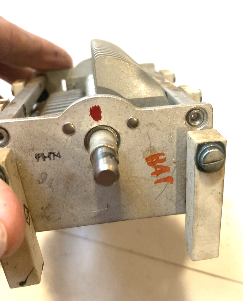 LARGE HAMMARLUND HAM RADIO AIR VARIABLE TUNER CONDENSER FOR HAM RADIO ...