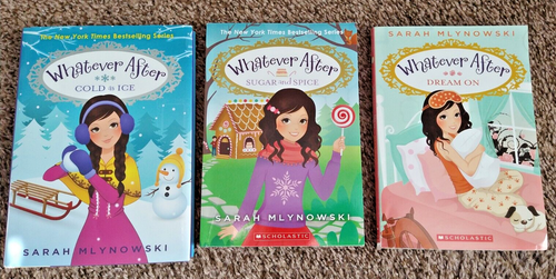 Lot of 3 'Whatever After' Books by Sarah Mlynowski #4,#6, and #10 | eBay
