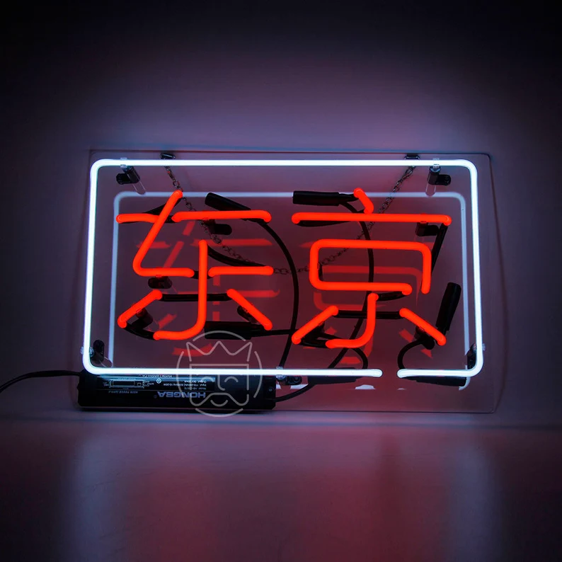 Japan Neon Signs Lights HiNeon X Japanese Garage HiNeon Custom Neon