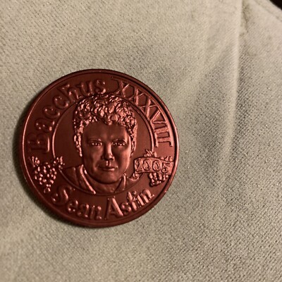Sean Astin king bacchus 2005 actor Mardi Gras Doubloon New Orleans | eBay