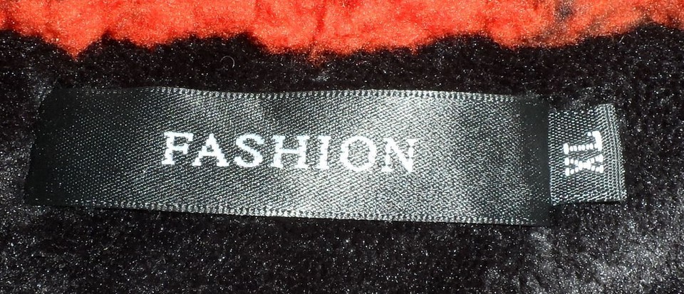 Womans XL Sherpa Fleece Jacket – Orange-Red Plaid | eBay