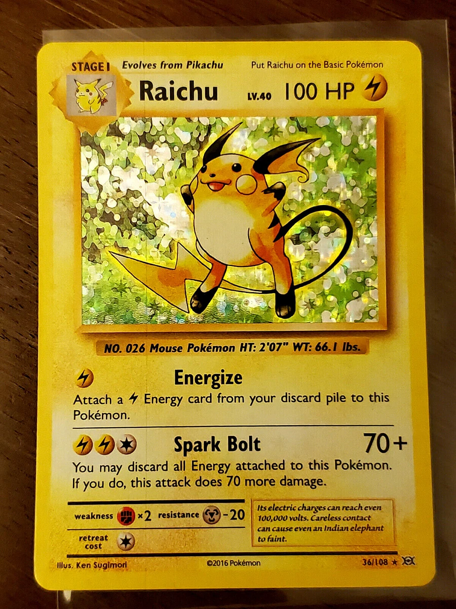 Raichu Card Error