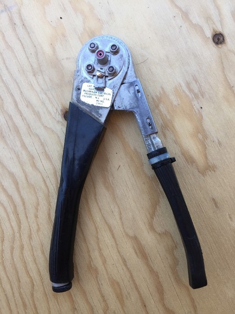 Buchanan 10692 Ms3191-1 Mil-spec Ratchet Crimp Tool W/ 9618 Positioner ...