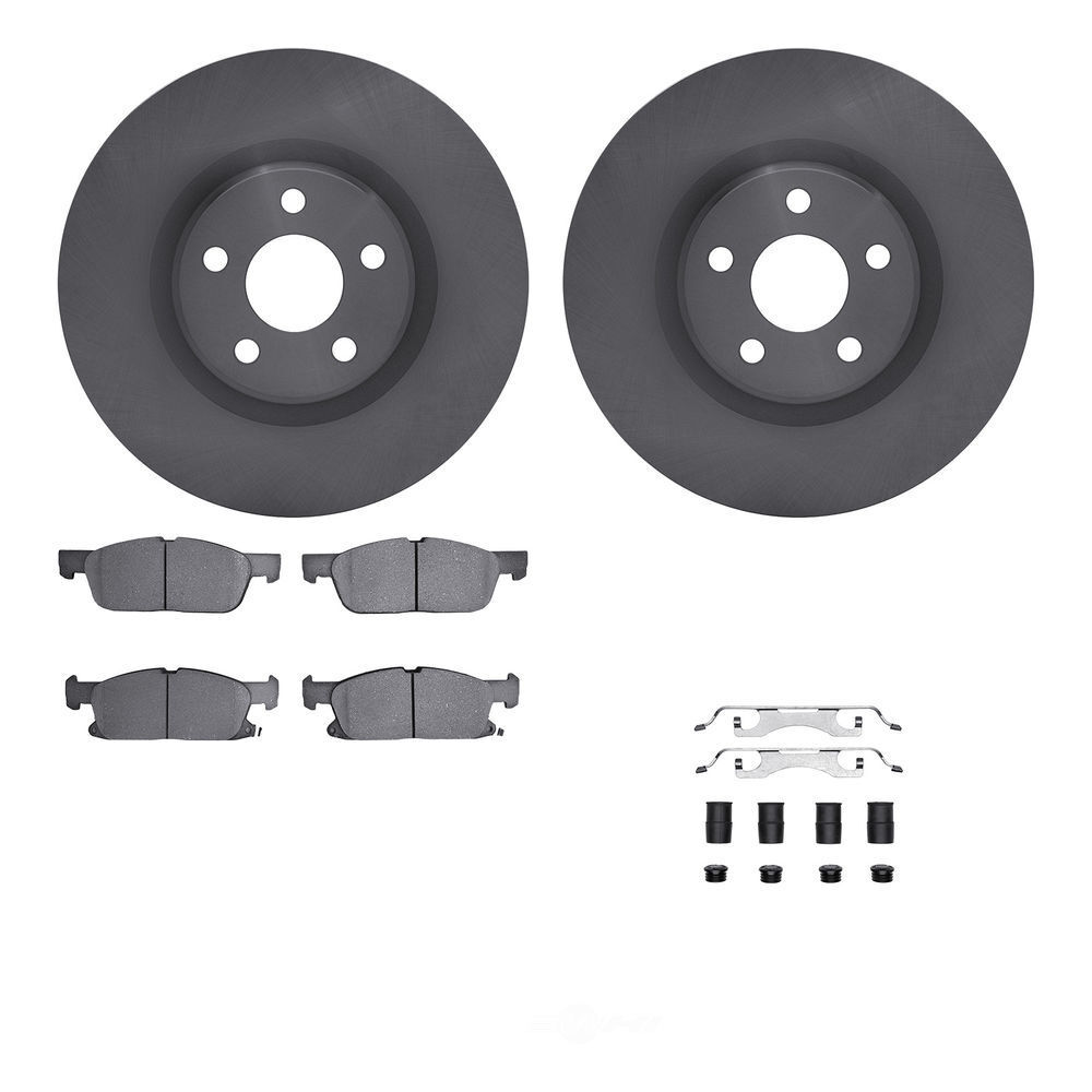 Disc Brake Kit-FWD DFC 6512-99233 fits 19-20 Ford Edge for sale online ...