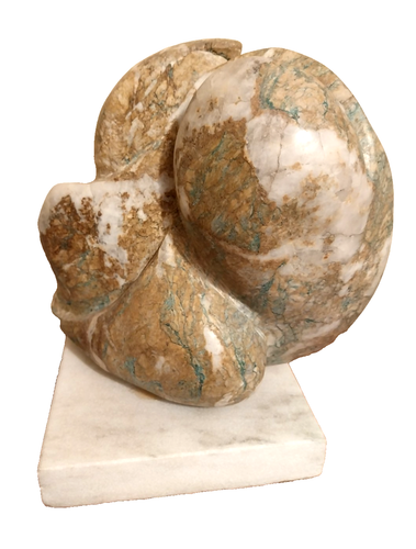 Carved sculpture on marbl stand signed by Denis Hapi of Canada 1934-2023 (1611) | eBay UK